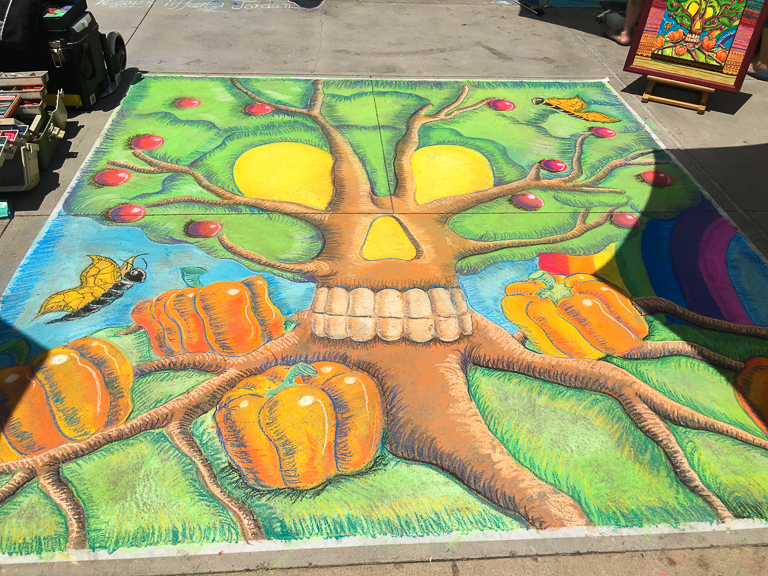 Joe s 2016 Pasadena Chalk Festival report MiceChat